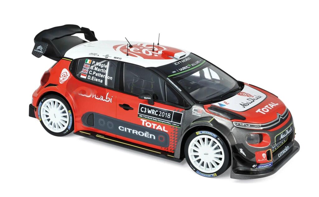    Citroën C3 WRC 2018 – Official Presentation Version – Norev (1:18)