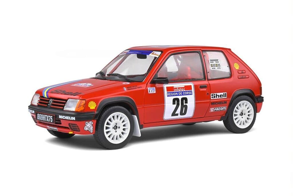    Peugeot 205 Rallye Tour de Corse 1990 #26 H Devin F Viste Solido