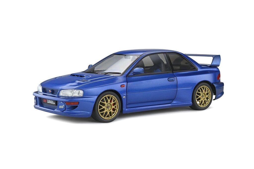    Subaru Impreza 22B Sonic Blue 1998 Solido Solido Subaru Impreza 22B
