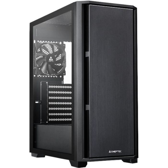 Kuciste Chieftec Pro Midi , Glass, 1x120mm TG AS-02B-TG-OP