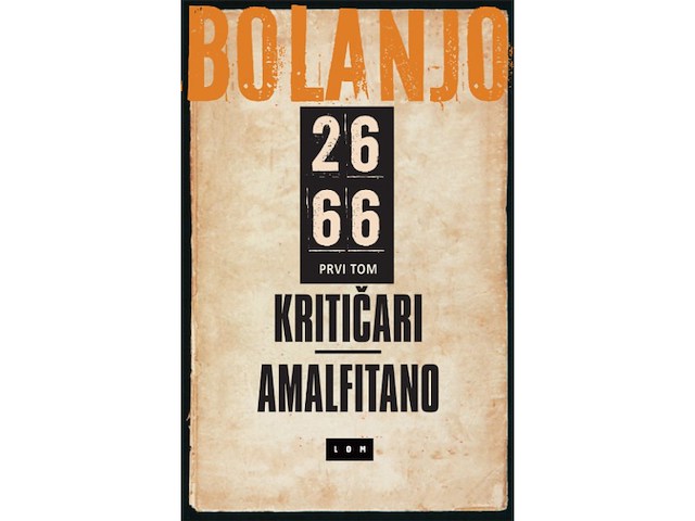 2666: Kritičari/Amalfitano - I tom