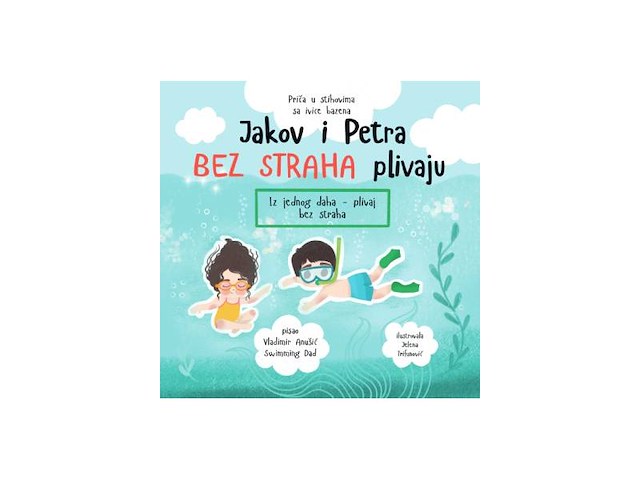 Jakov i Petra bez straha plivaju