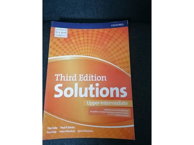 Solutions upper intermediate Tim Fala Oxford
