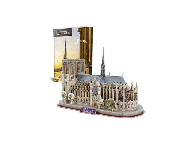 Puzla 3D - CubicFun, National Geographic, Notre Dame de Paris