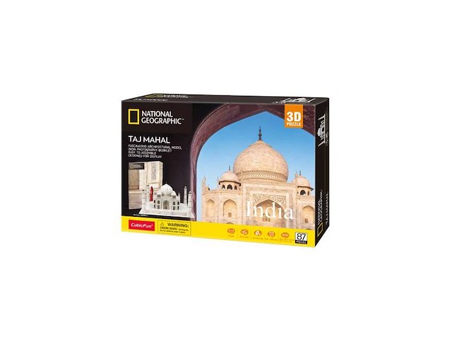 Puzla 3D - CubicFun, National Geographic, Taj Mahal