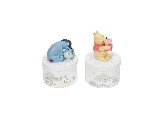Kutijice set/2 - Disney, 3D Tooth &; Curl Winnie &; Piglet