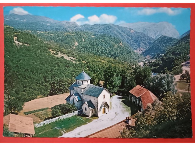 MANASTIR MORAČA -STARA RAZGLEDNICA (čista)