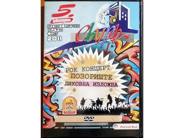 DVD V/A - SVURF 2011, 5. Urban Rock Fest (2012) NOV