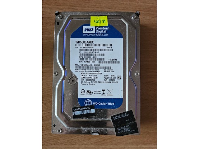 Western Digital WD5000AAKX 500GB