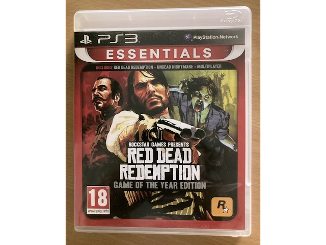 Red Dead Redemption - Game of the Year Edition - PS3