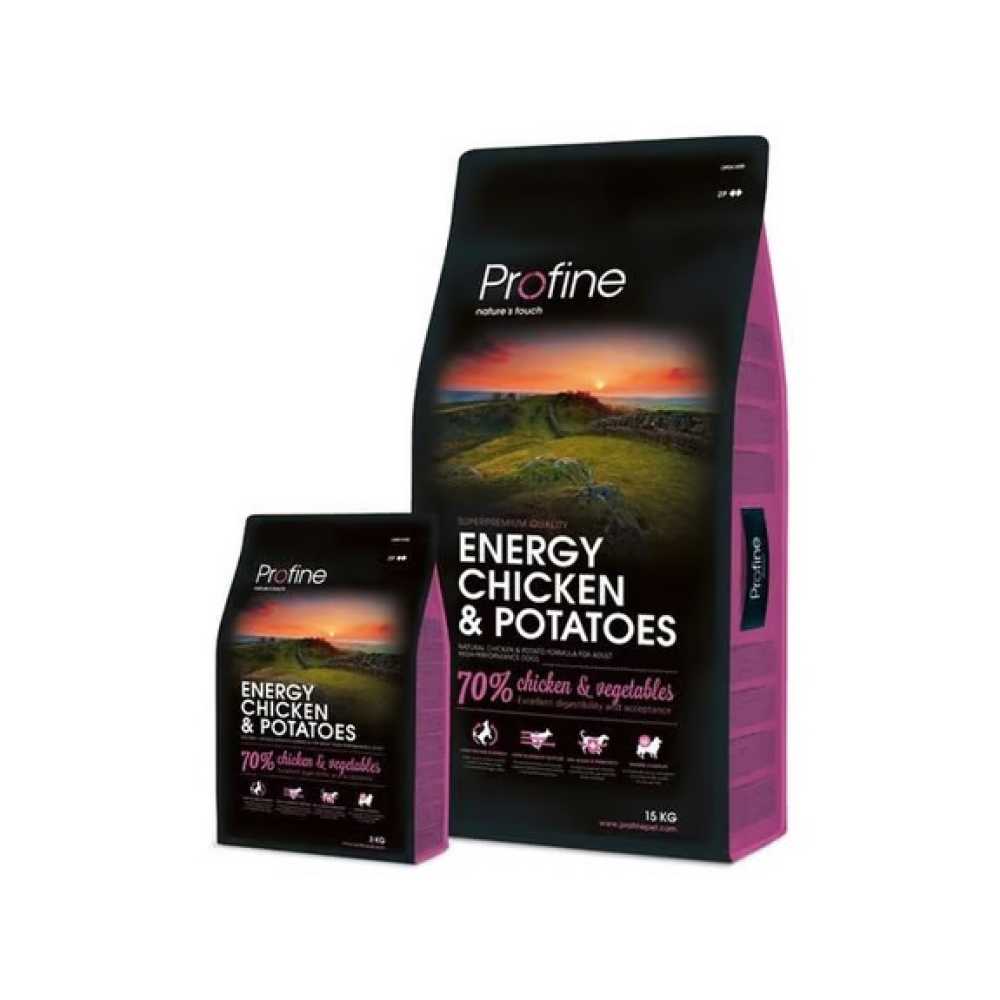 Profine hrana za pse Energy - Piletina i krompir 3kg