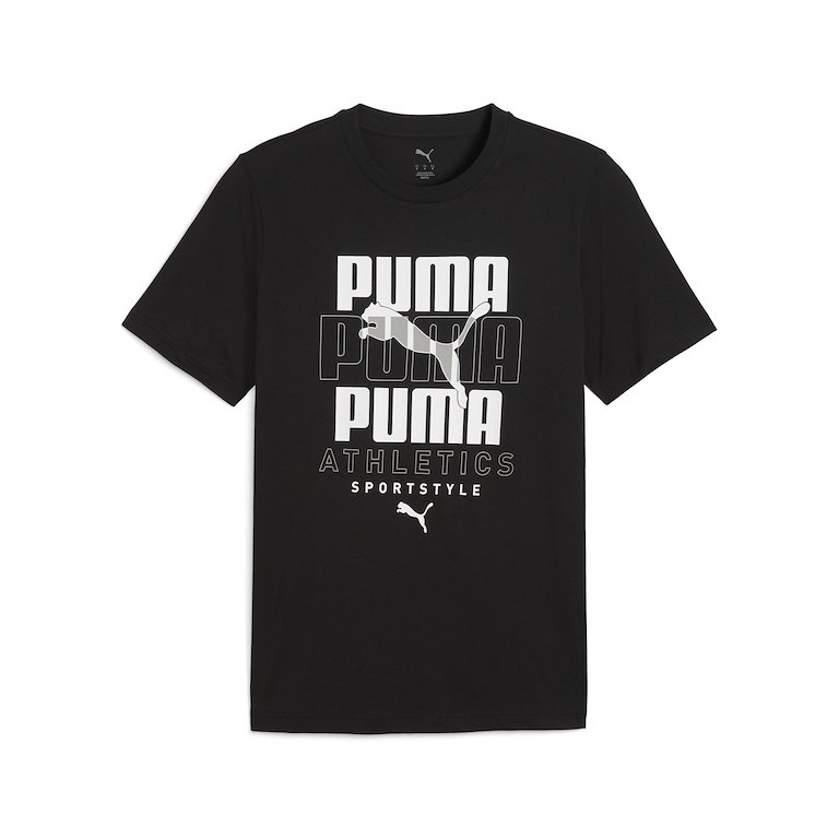 PUMA Majica kratak rukav graphic stacked tee M