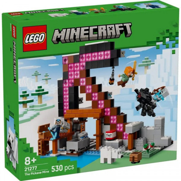 Lego minecraft the pickaxe mine