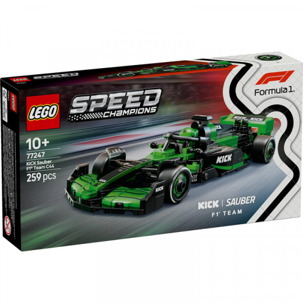 Lego speed champions kick sauber f1 team race car