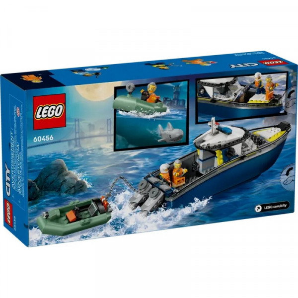 Lego city police boat chase