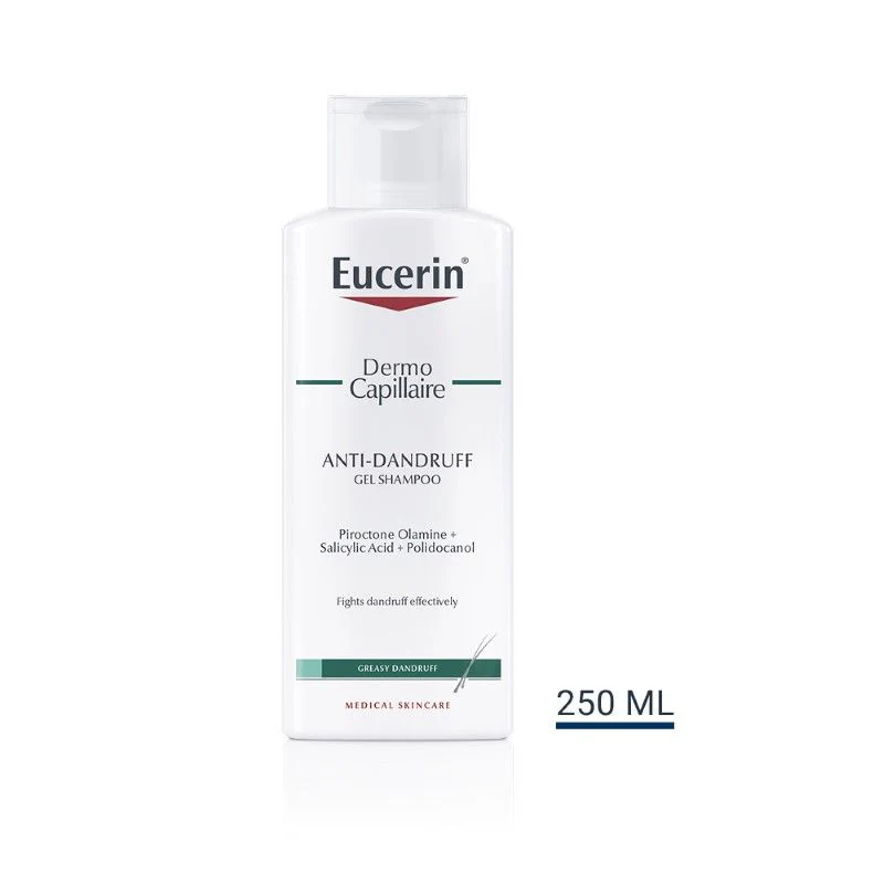 Eucerin DermoCapillaire Gel šampon protiv masne peruti 250ml