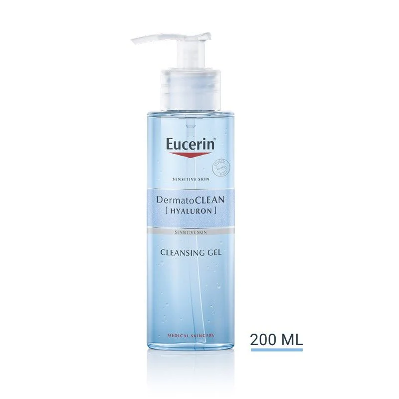 Eucerin DermatoCLEAN [HYALURON] Gel za čišćenje lica 200ml