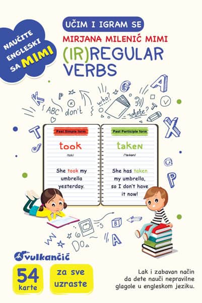 Karte – Učim i igram se – Ir(regular) verbs