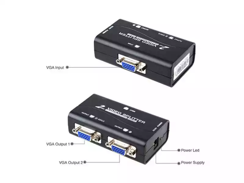 VELTEH VGA spliter 1/2 2 Porta V-SP112 Aktivni
