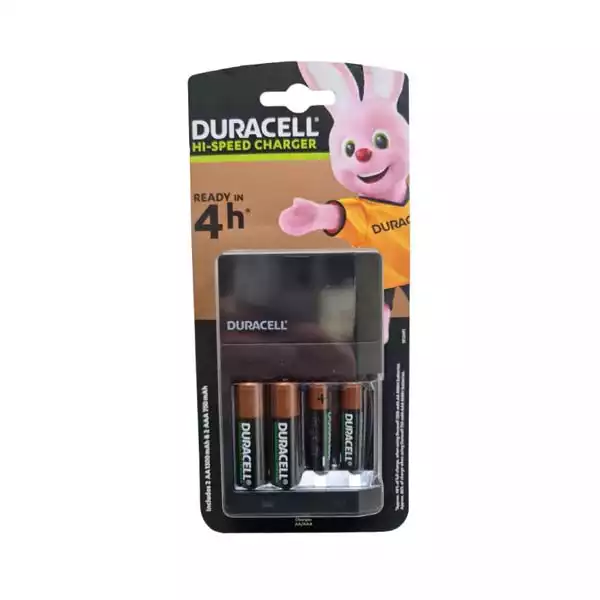 DURACELL Punjač sa baterijama 2xAA + 2xAAA, CEF14