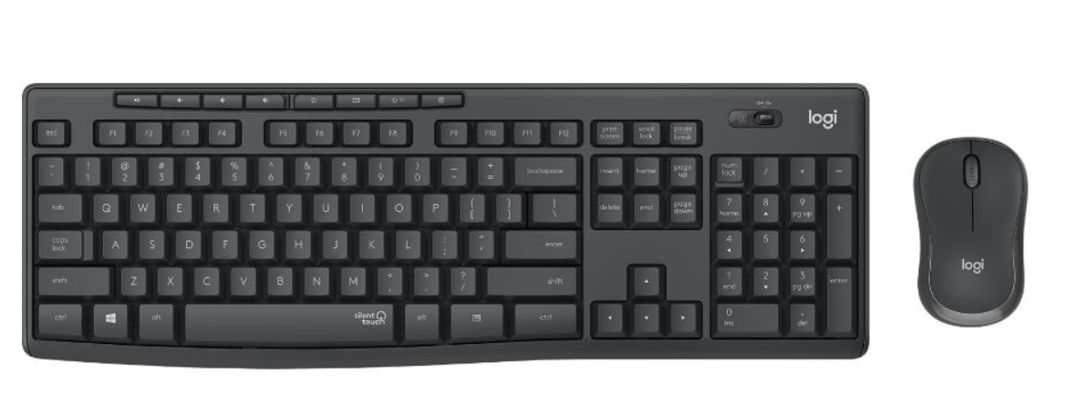 Tastatura + miš Logitech MK295 Wireless Desktop US 920-00980