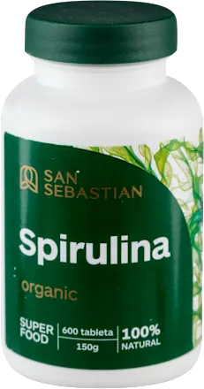 San Sebastian
Spirulina organic tablete, 600 kom
Dodatak ishrani
