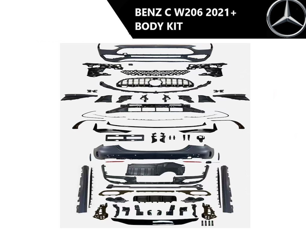 Mercedes C206 body kit 2021+