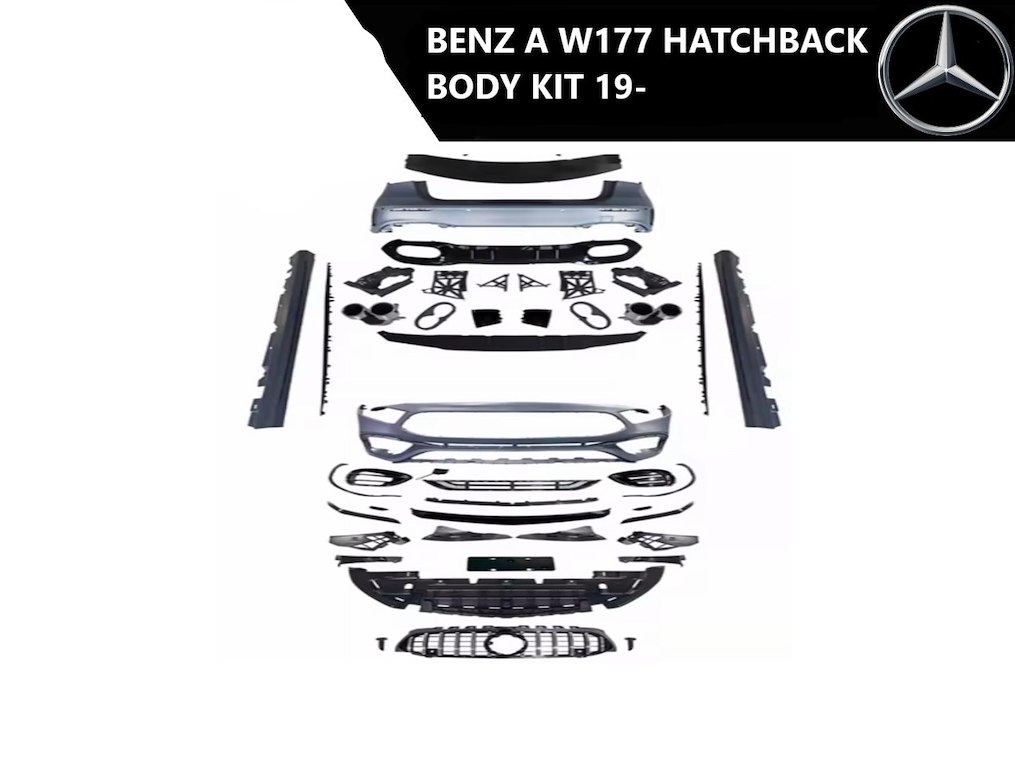 Mercedes A W177 hatchback body kit 2019-