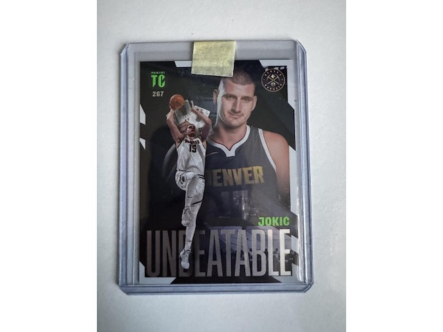 Panini Top Class Nikola Jokic 267 unbeatable 2.