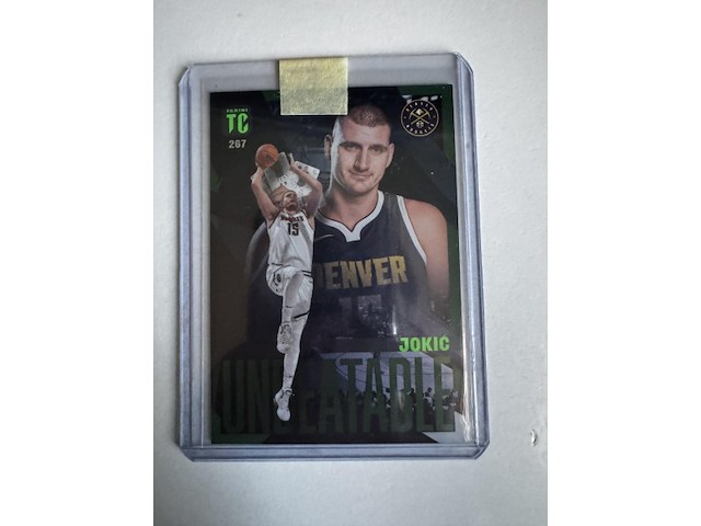 Panini Top Class Nikola Jokic 267 unbeatble 1.