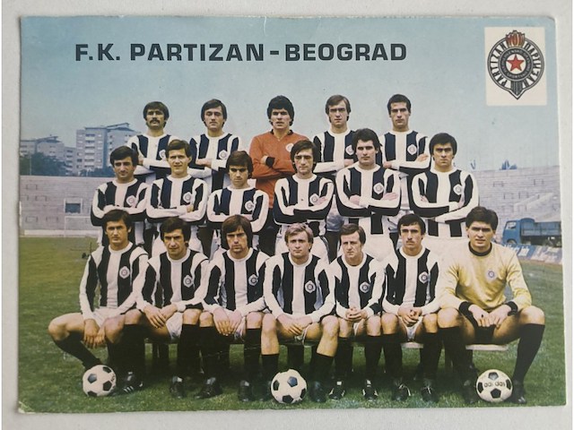 FK Partizan - razglednica