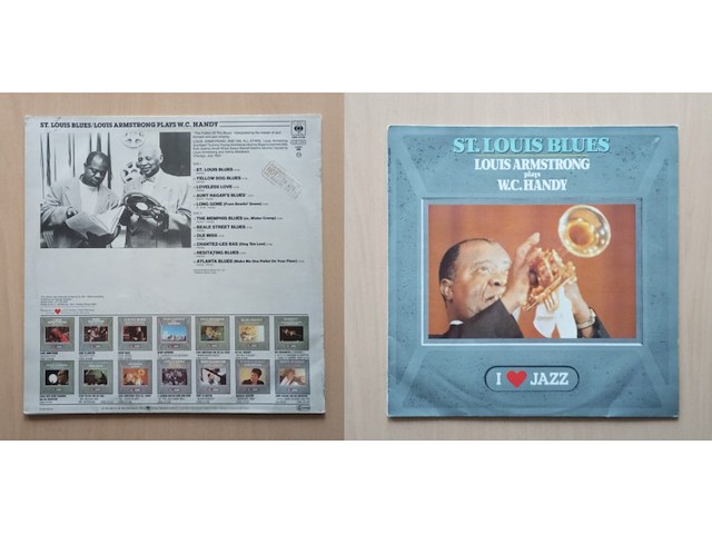 LOUIS ARMSTRONG - Plays W.C. Handy (LP) Made in Holland