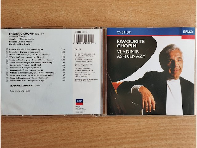 Vladimir Ashkenazy - Favourite Chopin