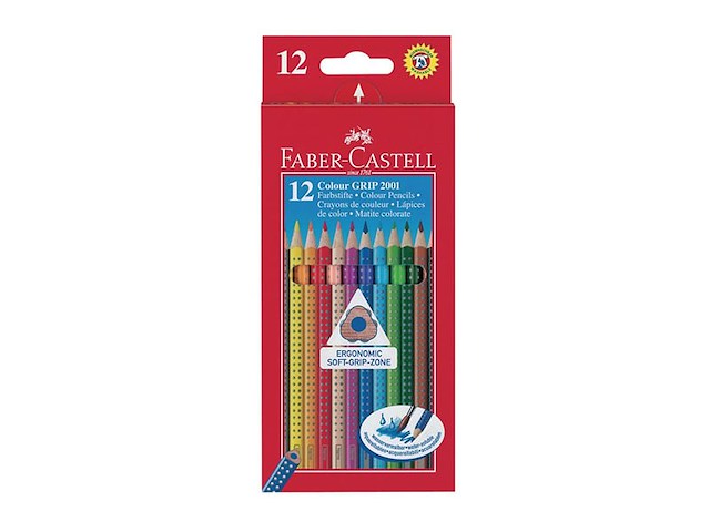 Faber-Castell drvene bojice 1/12 grip