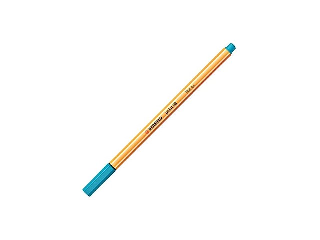 Stabilo point 88 turquoise bluish lajner