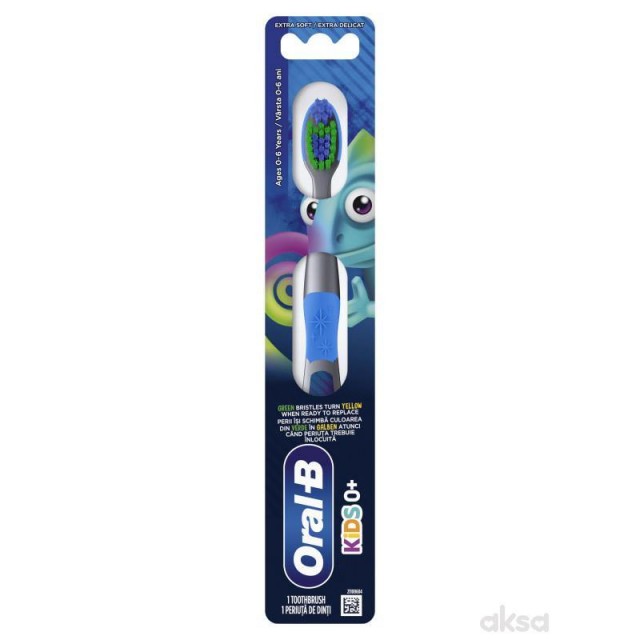 ORAL B DEČIJA ČETKICA ZA ZUBE KAMELEON SOFT OD 0 DO 6 GODINA