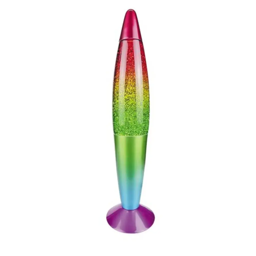 7008 GLITTER RAINBOW LAVA LAMPA E14X1