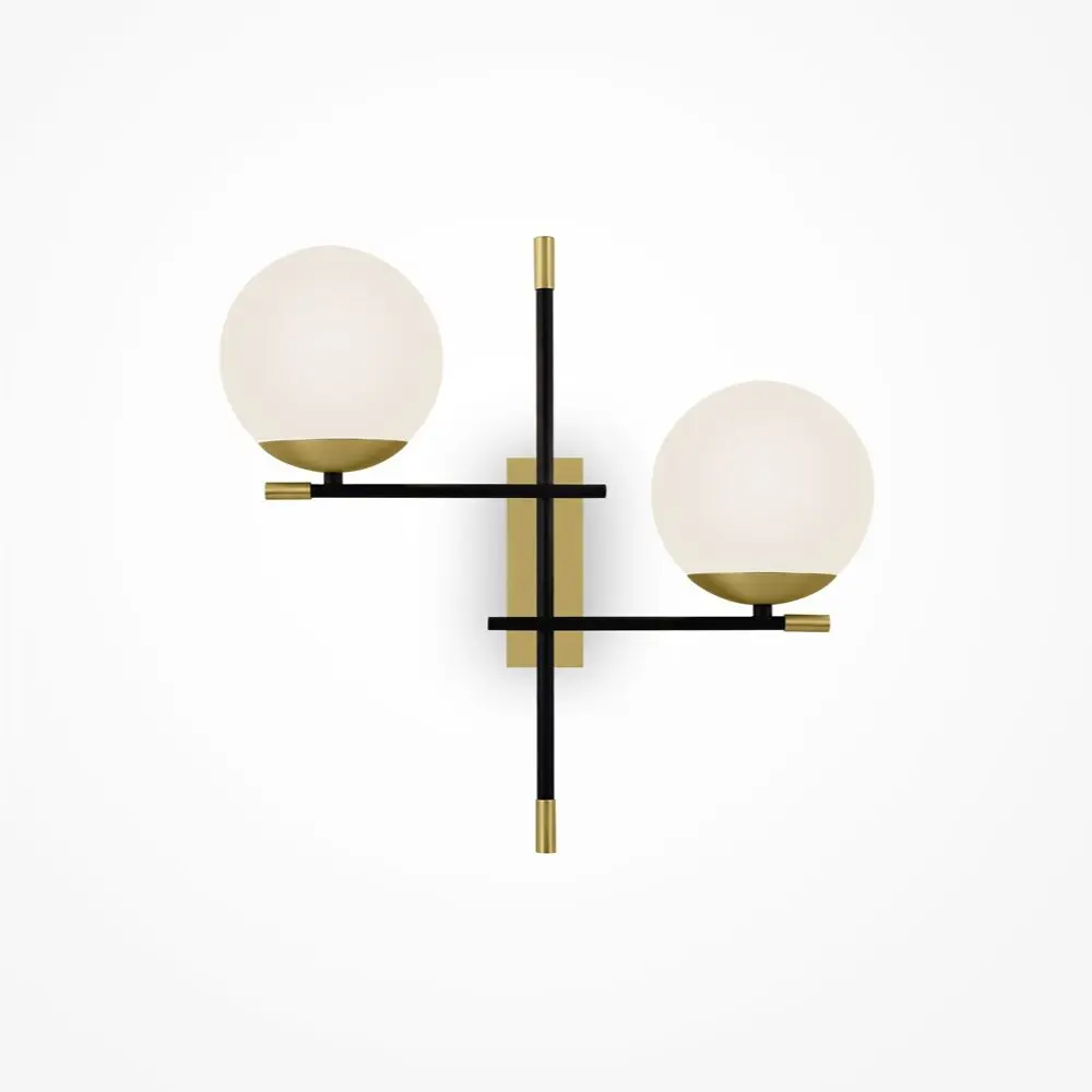 MOD048WL-02G NOSTALGIA ZIDNA LAMPA E14X2