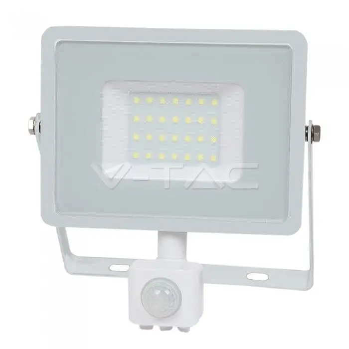LED REFLEKTOR 30W SENZOR BELI CW 459