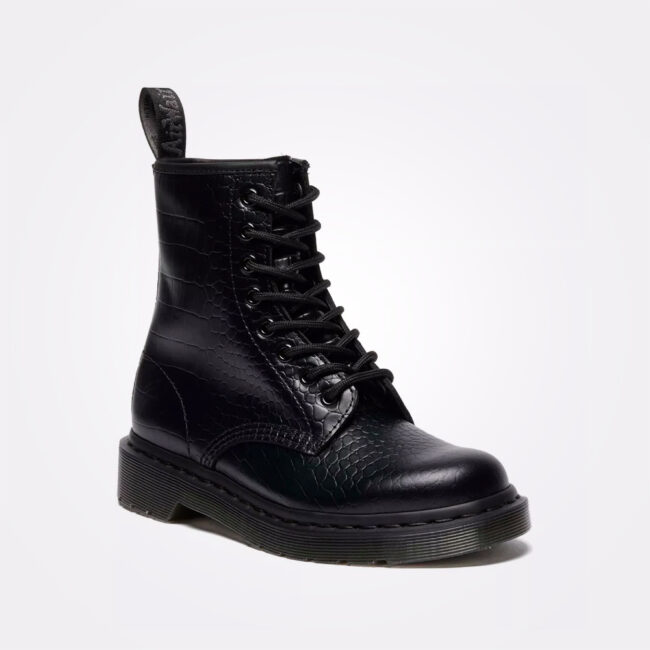 Dr. Martens 1460 Croc Emboss Leather Boots