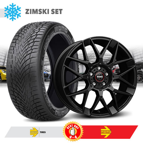 225/45 R17 SET Z MOMO + MOMO REV 2 MB 5/112