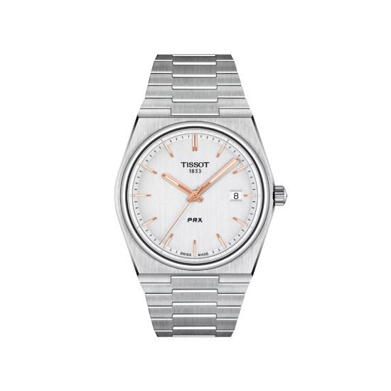 TISSOT T1374101103100 PRX 40mm white dial 10ATM