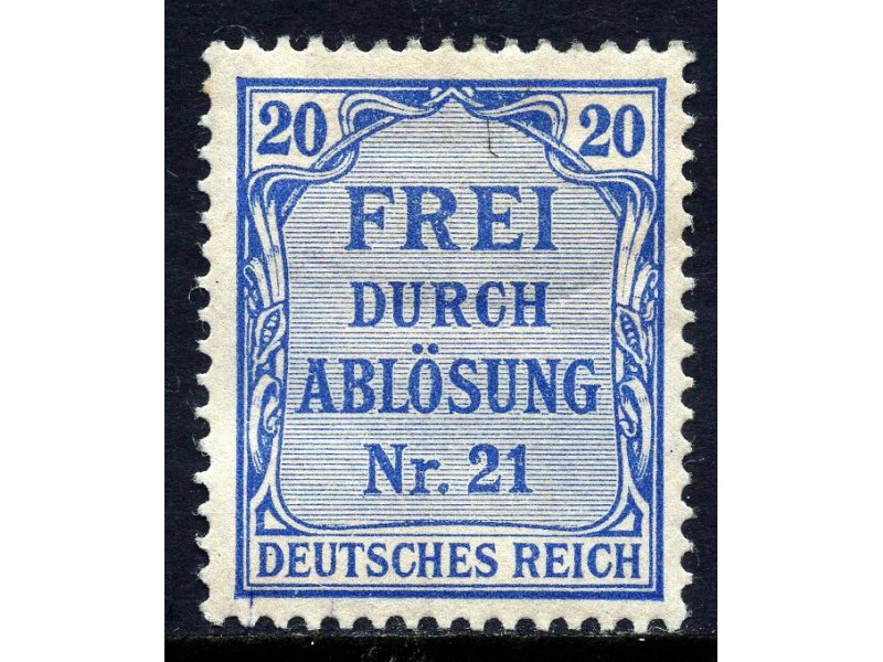 Deutsches Reich 1903.