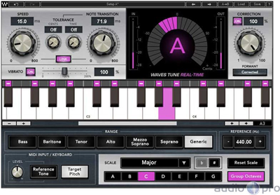 Waves Tune Real-Time plugin