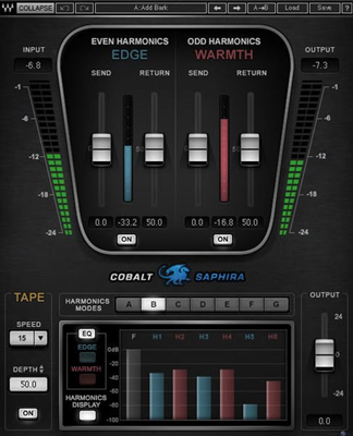 Waves Cobalt Saphira plugin