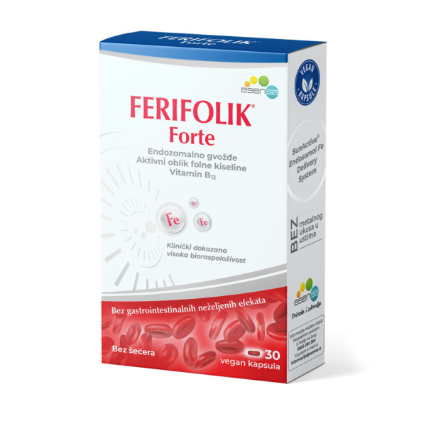 FERIFOLIK® FORTE, 30 VEGAN KAPSULA