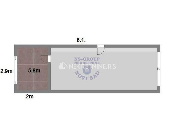 Garaža, 23m2, Klisa