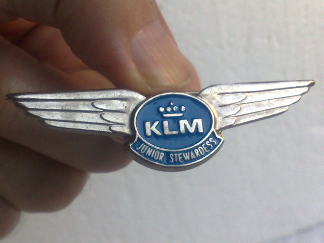 Oznaka - KLM junior stewardess