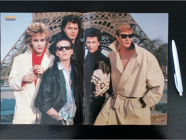Poster Duran Duran, srednje veličine, Bravo 1985 g, NOV