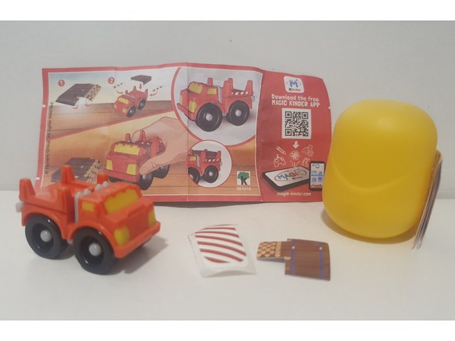 Kinder surprise crveni kamion SE101A